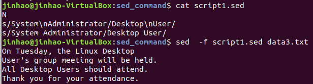 Linux shell编程 -- sed进阶 - 知乎