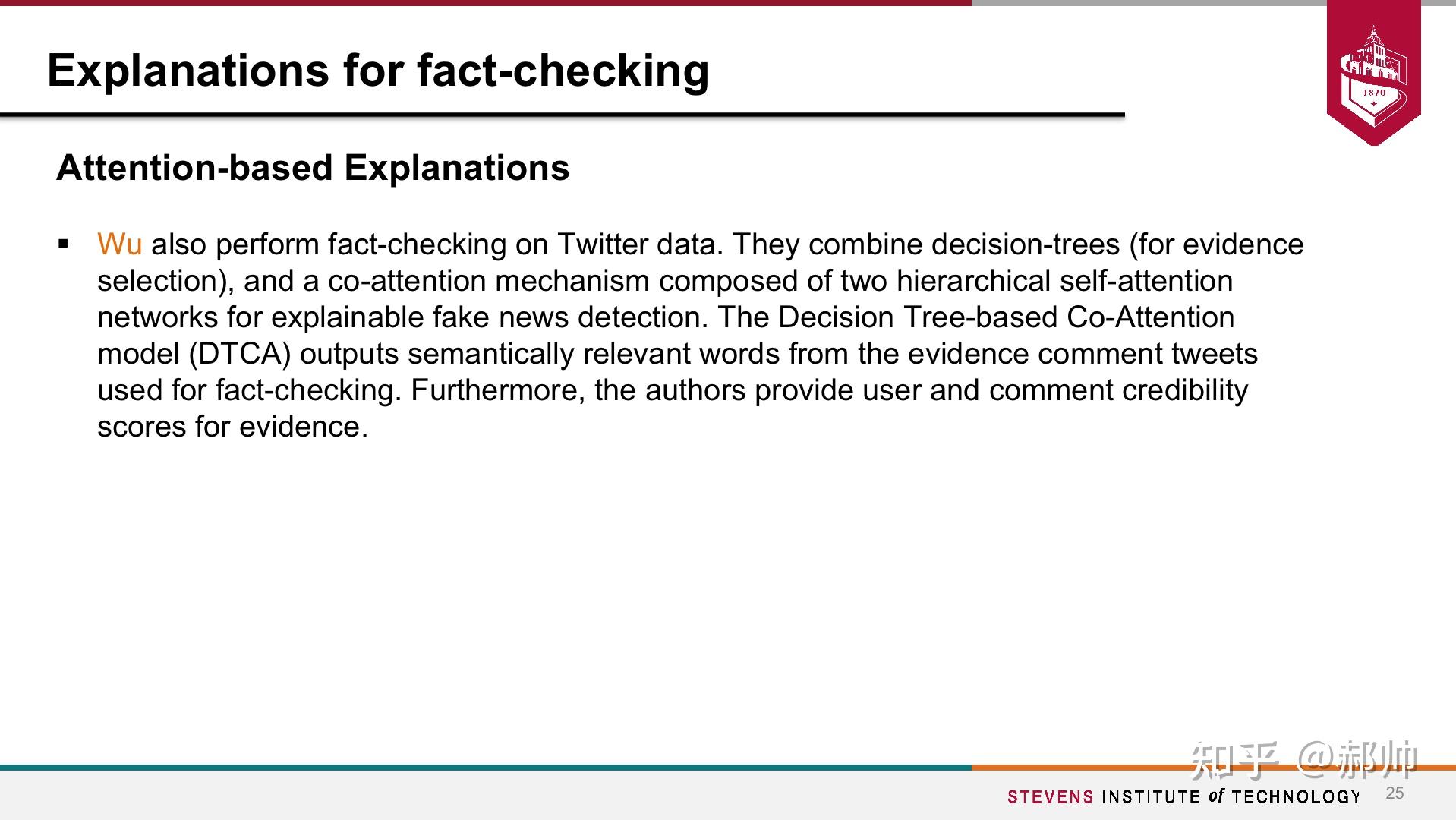 Explainable Automated Fact-Checking: A Survey 阅读 - 知乎