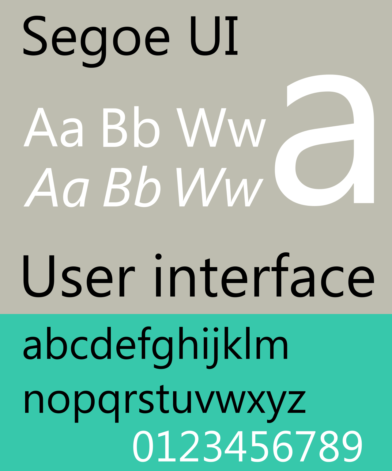Segoe UI，满满的科技感中也有人文关怀 - 知乎
