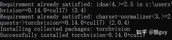 Torchvision与Pytorch匹配的版本安装方法 - 知乎