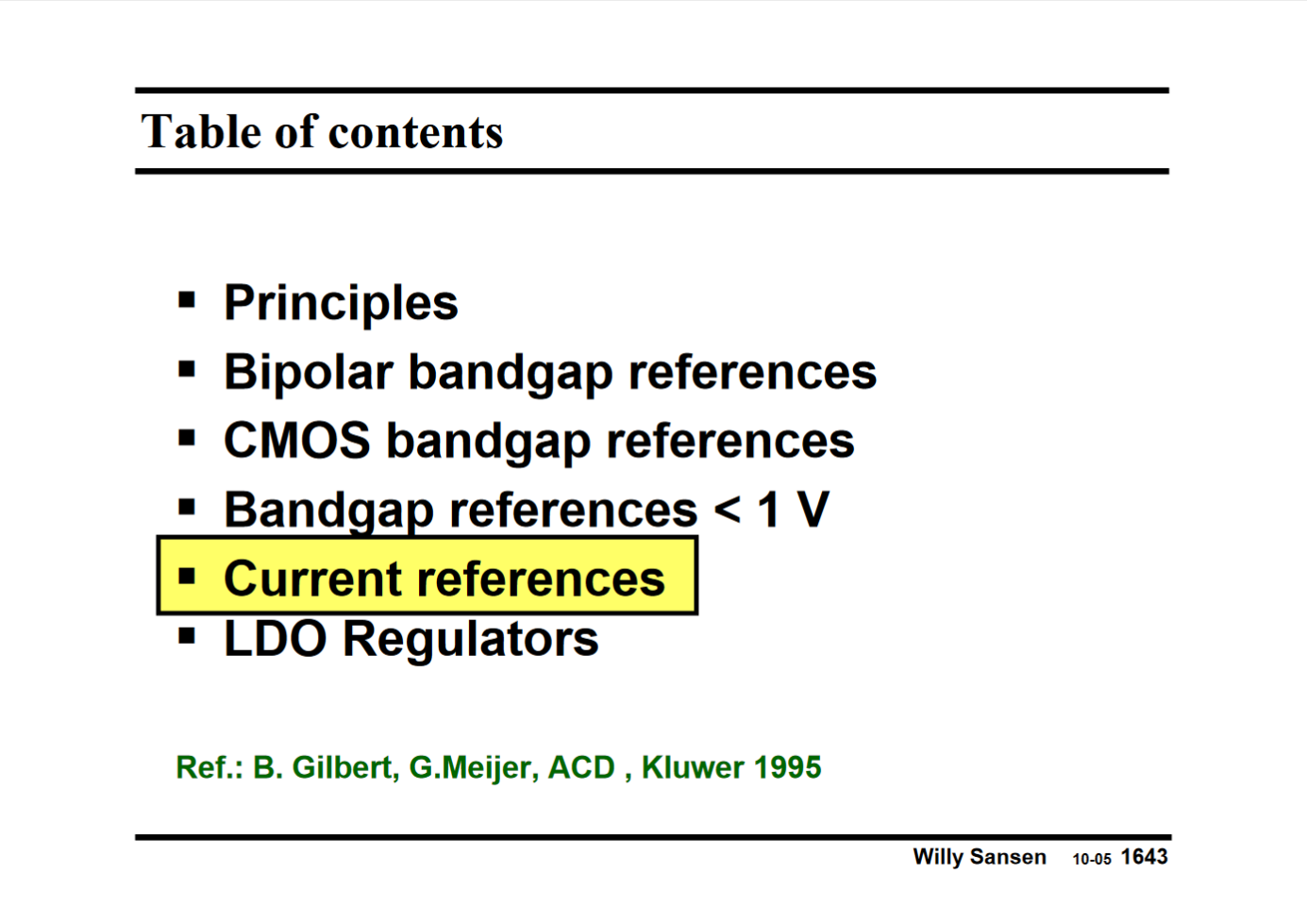Chapter #16 Bandgap and current reference circuits - 知乎