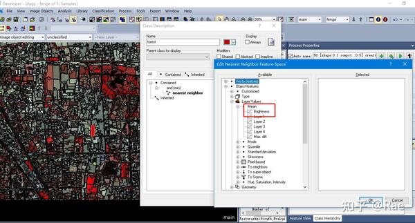 使用eCognition用面向对象分类方法将试验区域的地物分类 - 知乎