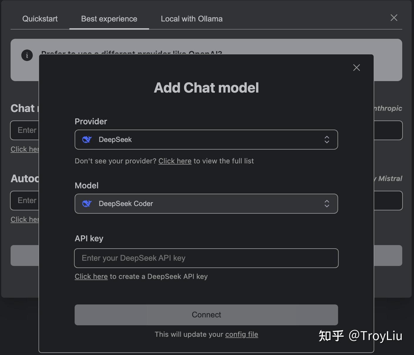 Cursor 平替之 Continue 接入阿里百炼平台利用 DeepSeek Qwen-Max 通义千问-Coder 辅助代码 - 知乎