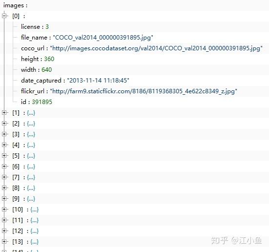 COCO数据集解析 - 知乎