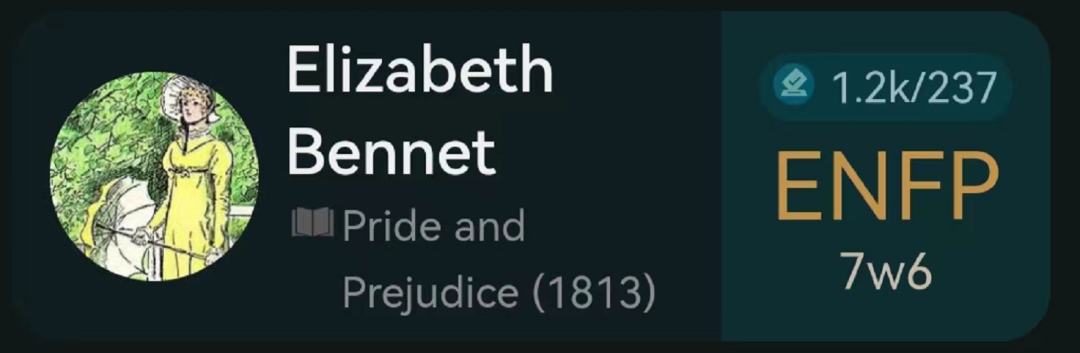 文学界最受欢迎的女主之一，是这种MBTI人格类型 - 知乎