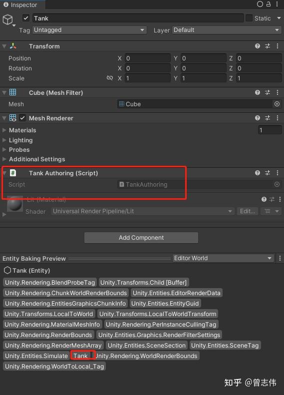 【Unity】DOTS 1.0 初体验 坦克尿尿教程 - 知乎