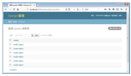 Python Web开发—Django框架进阶—Django Admin站点管理、Admin站点简介、Admin站点配置与登录、Admin的 ...