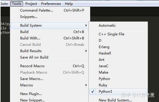 如何让sublime编辑器运行python程序? 知乎