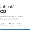 [CVPR 2024] MonoCD: Monocular 3D Object Detection with Complementary Depths代码复现 - 知乎