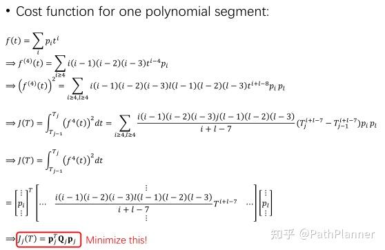 Minimum Snap Trajectory Generation - 知乎