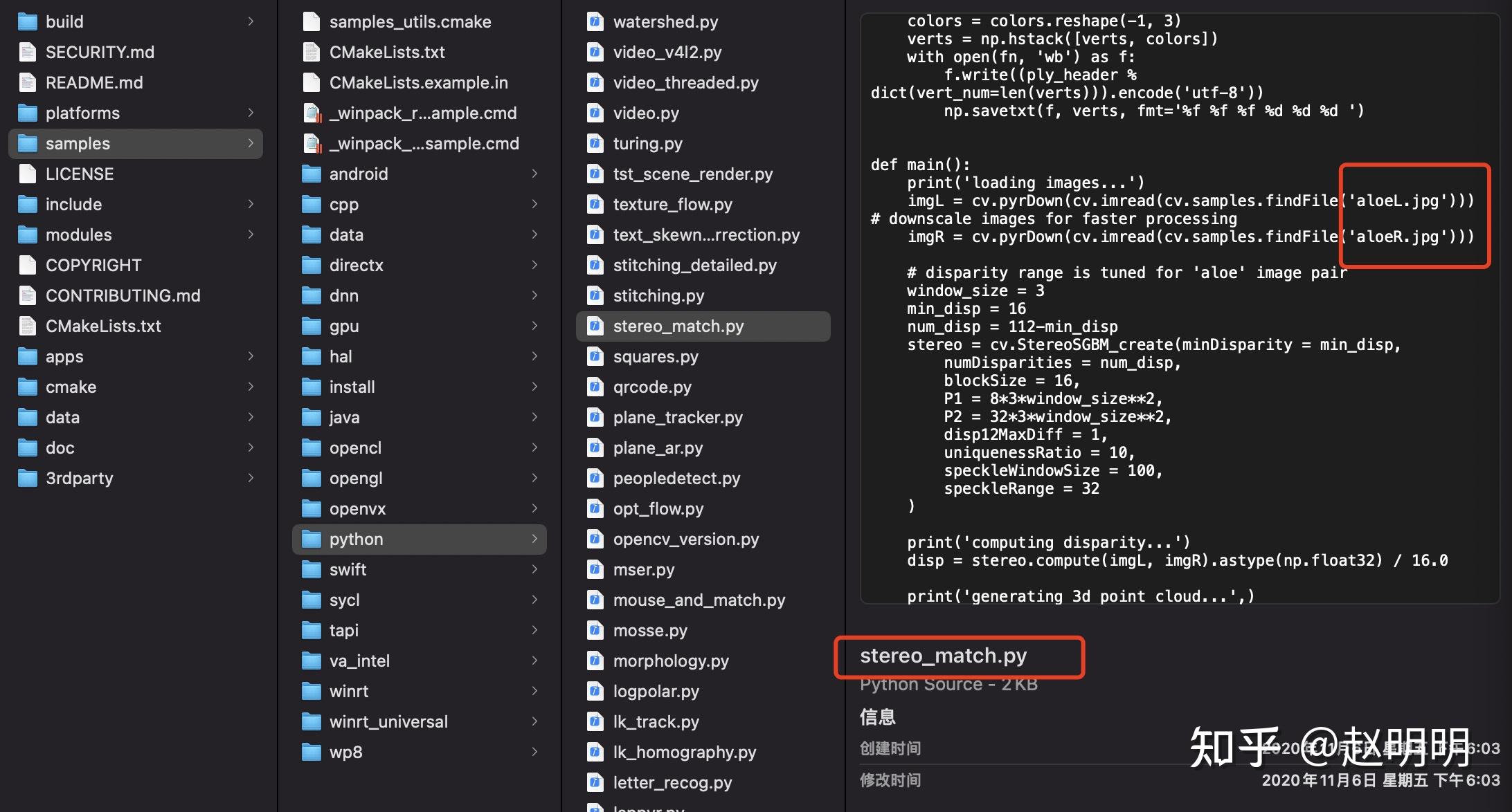 从opencv官方提供的样例代码中学习 - 知乎