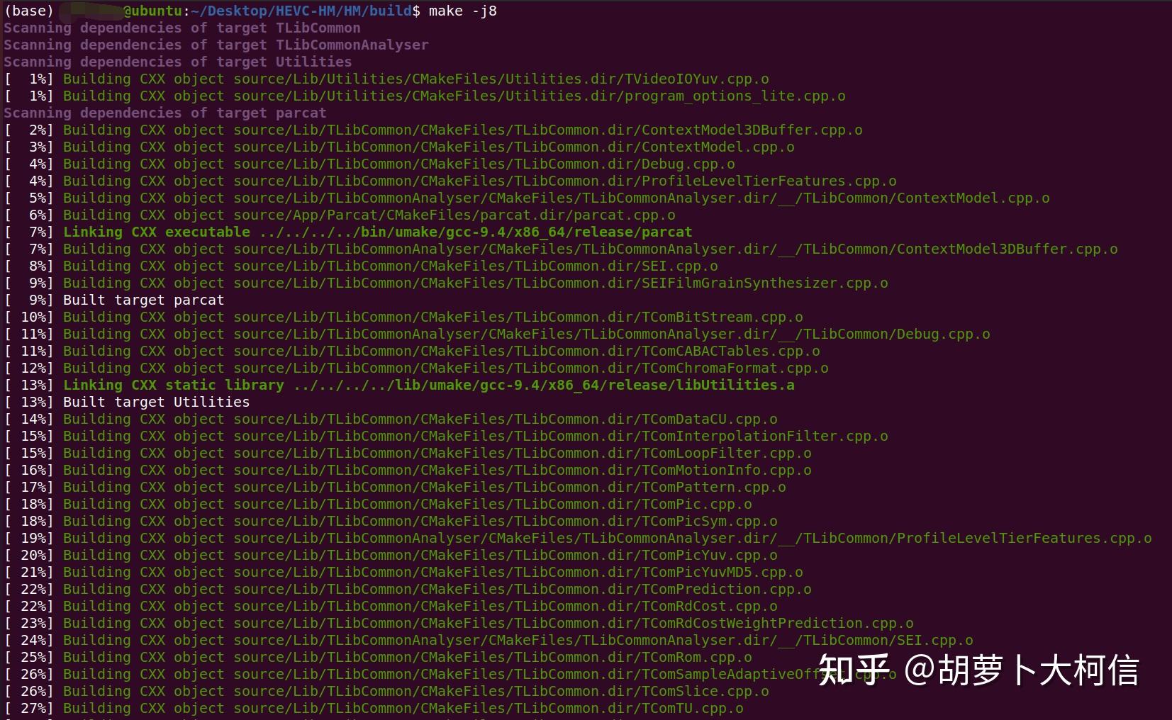 HEVC开源编解码器HM编译及使用方法 - 知乎