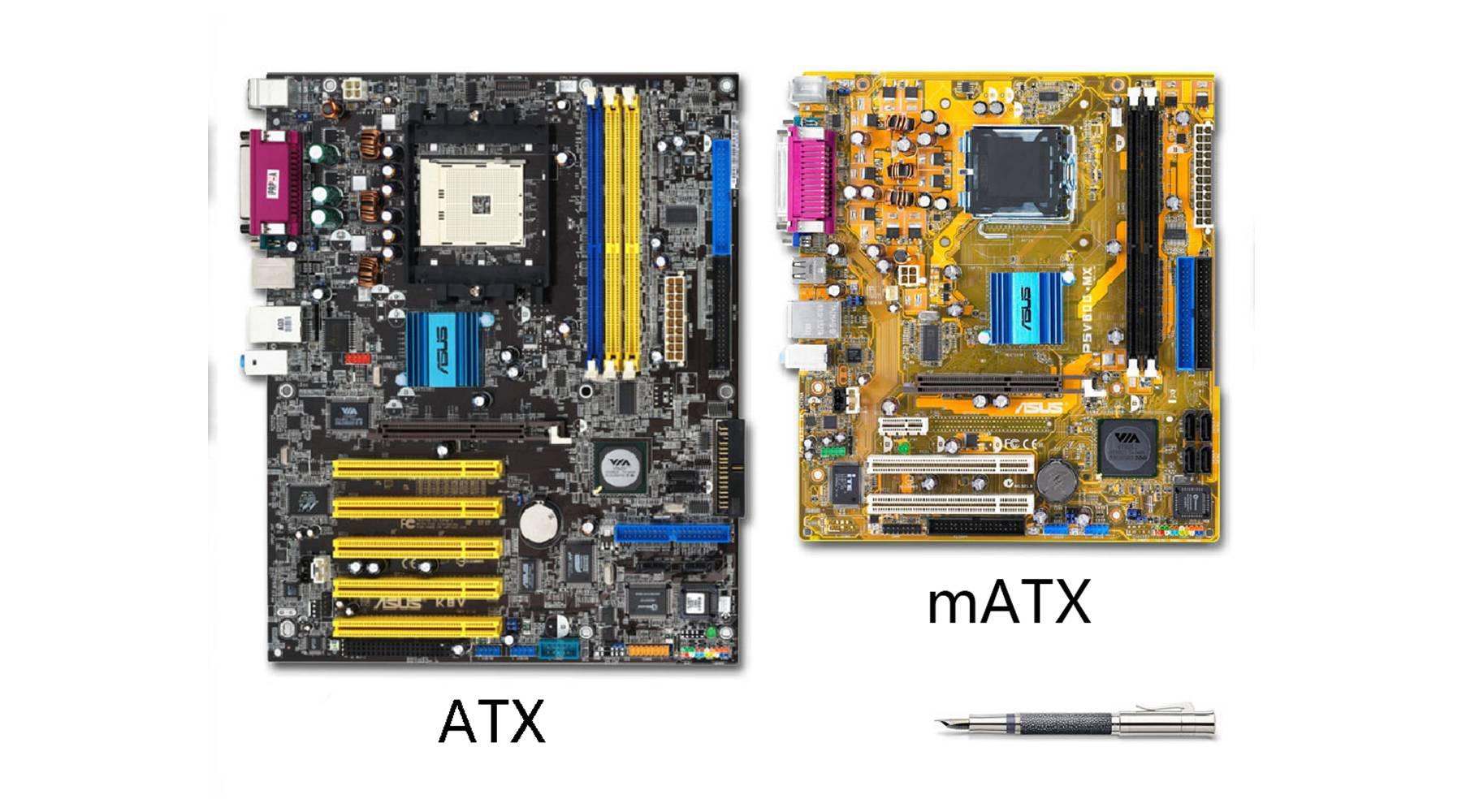 常见的主板规格ATX与mATX比较，各有什么优缺点，选哪个好？ - 知乎