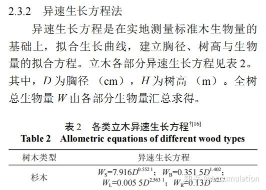 碳中和——森林碳储量计算方法(1) 知乎