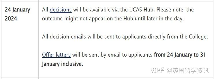英本｜牛津明年1月9日放榜！24Fall英国G5/王爱曼华/杜布等院校放榜及截止时间一览！ - 知乎