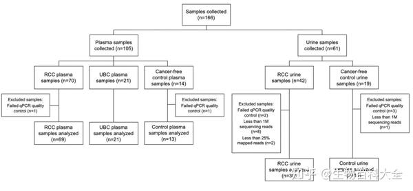 Nat Med.血浆和尿液cfDNA甲基化标志物助力肾癌早筛 - 知乎