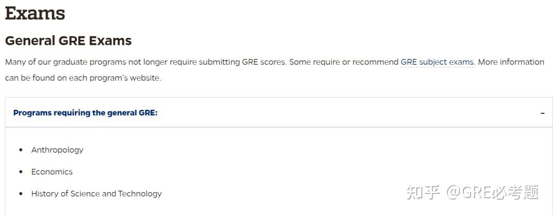 最新最全！24 Fall全球各大高校GRE要求整理！ - 知乎
