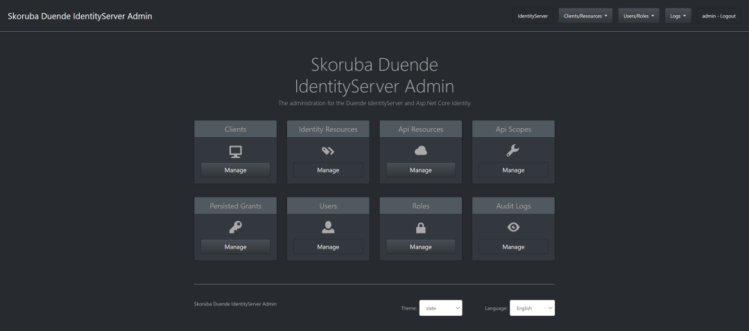 开箱即用,开源的 IdentityServer4 管理后台 - 知乎