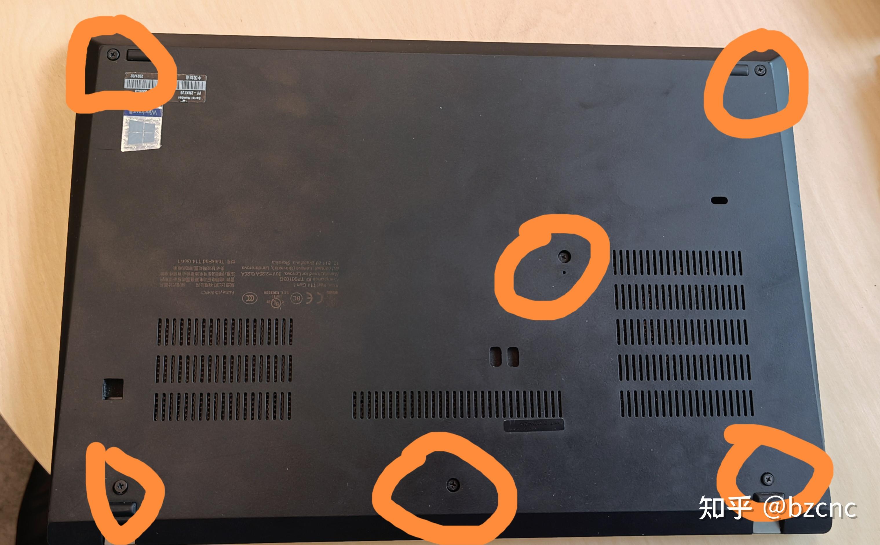 thinkpad T14 gen1清理风扇 - 知乎