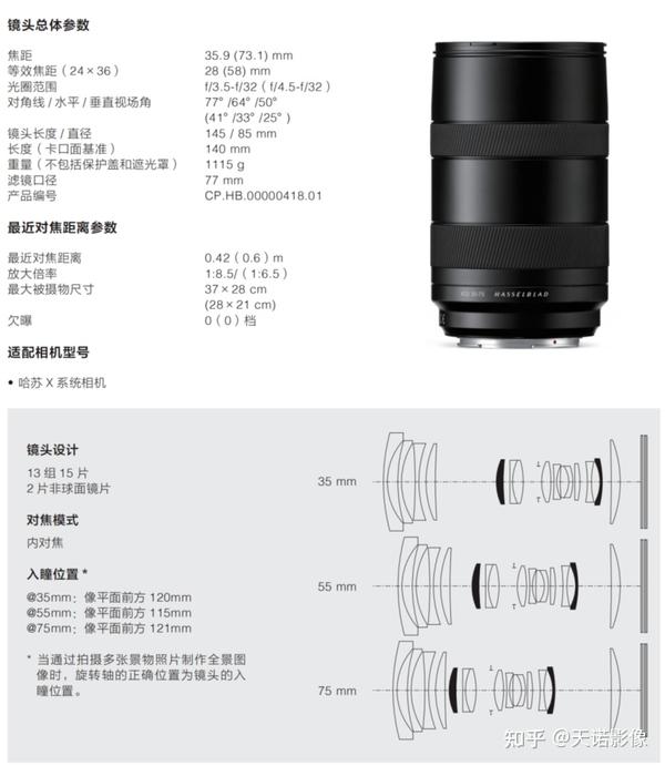 哈苏X系统变焦镜头—XCD 35-75mm ,一镜多能！ - 知乎
