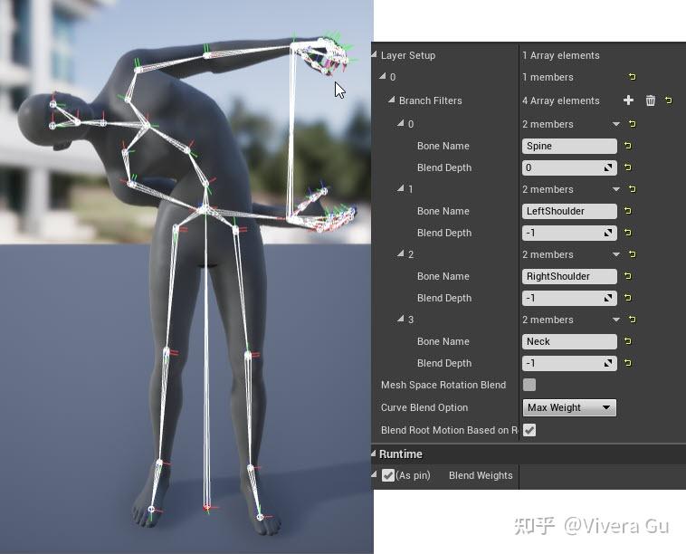 UE4分层混合节点Layered Blend Per Bone设置 - 知乎