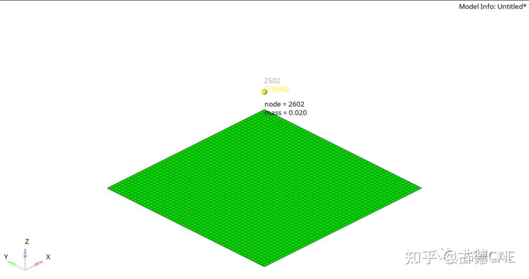 hypermesh中CONM2质量单元的应用 - 知乎