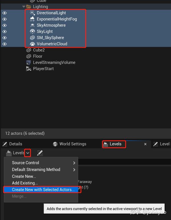 UE5 创建Level并实现Level Streaming(新手向) - 知乎