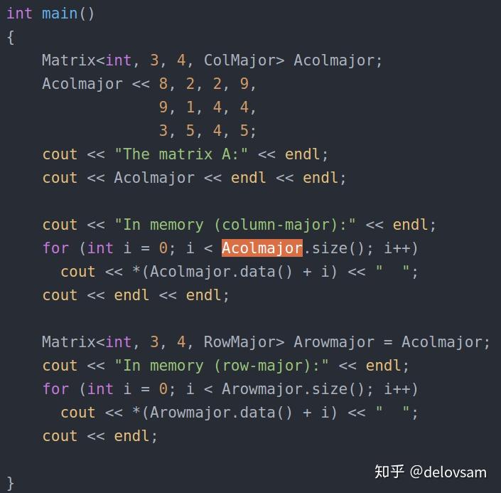 Eigen::MatrixXd和VectorXd的用法注意 - 知乎