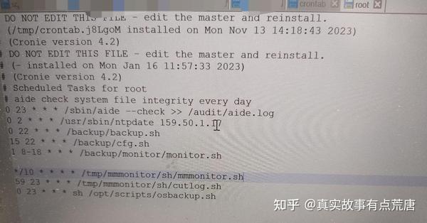 linux的定时执行指令crontab - 知乎