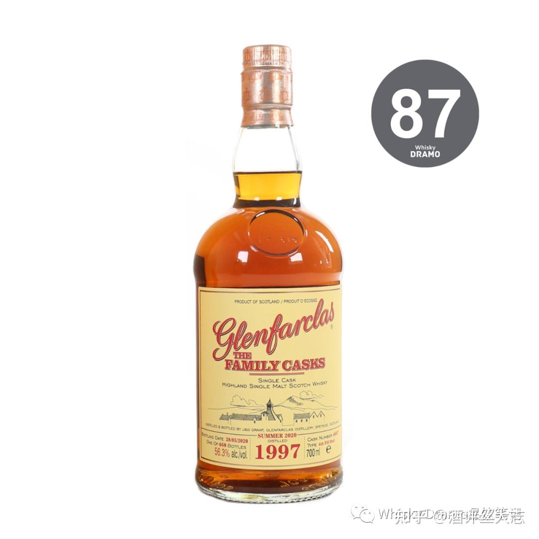 Glenfarclas 1997 22yo Family Cask #4667 4th Fill Butt 56.3% - 知乎