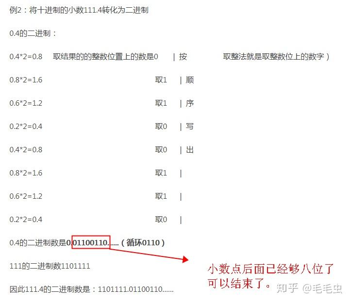二进制与十进制的转换 - 知乎