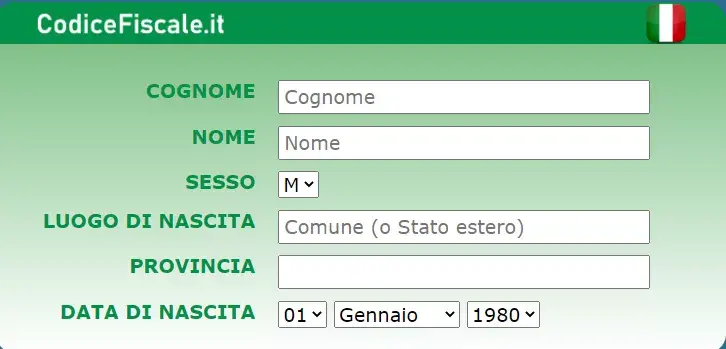 小科普 | 每个人必须办理的Codice Fiscale，你的意大利税号究竟暴露了哪些信息？！ - 知乎