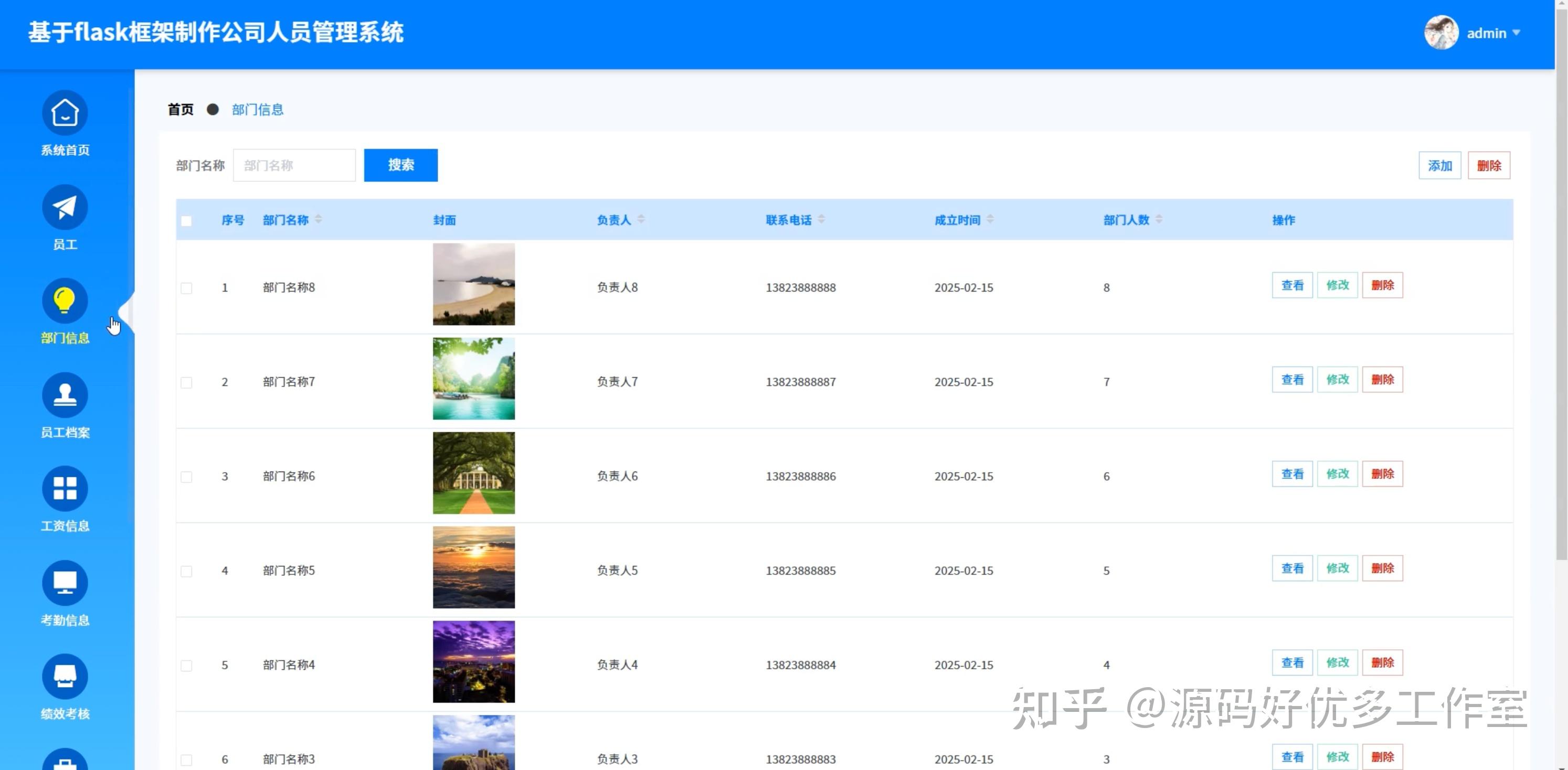 公司人员管理系统源码 Python+Django+Vue 前后分离 设计文档 - 知乎