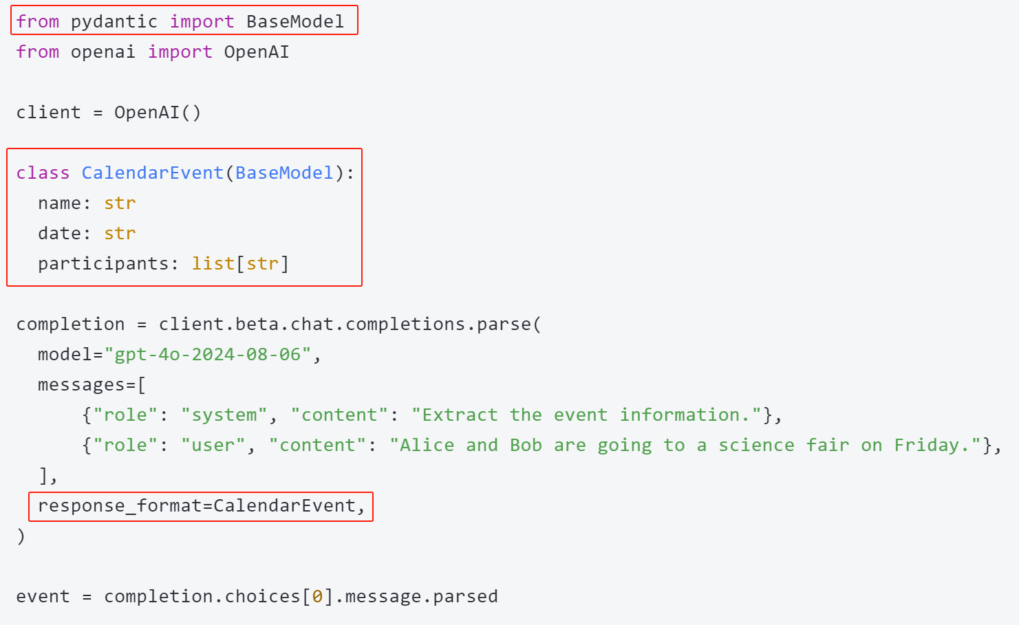 AI课堂笔记：OpenAI的结构化输出 - 知乎