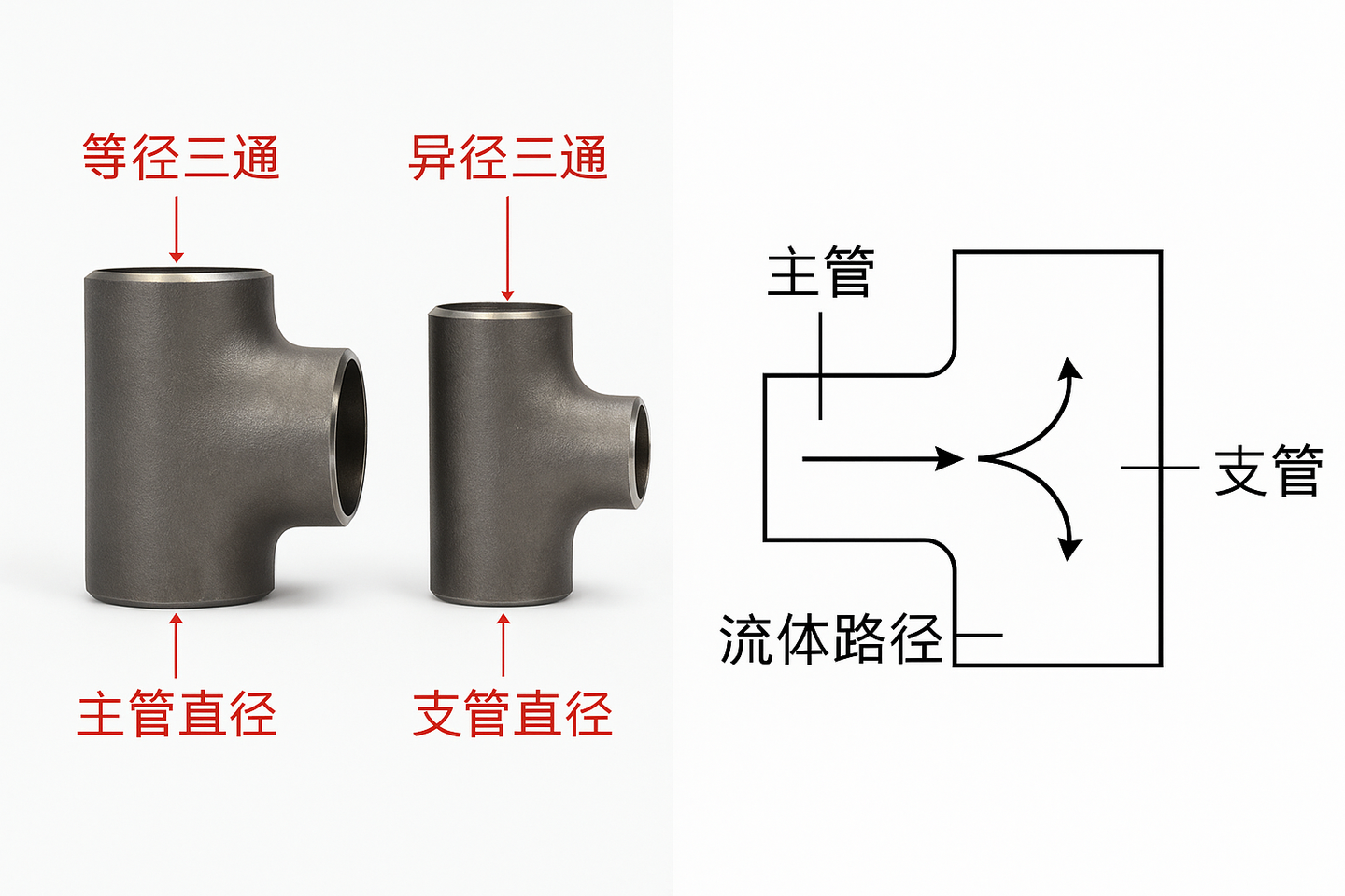 GB/T 12459钢制对焊管件类型与参数标准解析 - 知乎