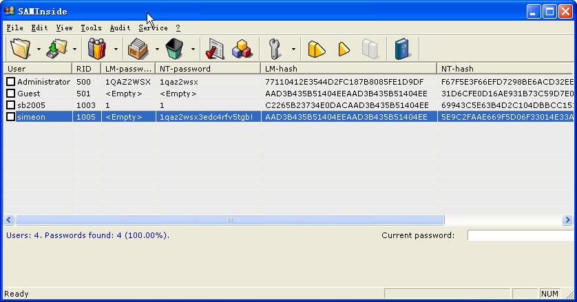 使用Saminside获取系统密码 - 知乎