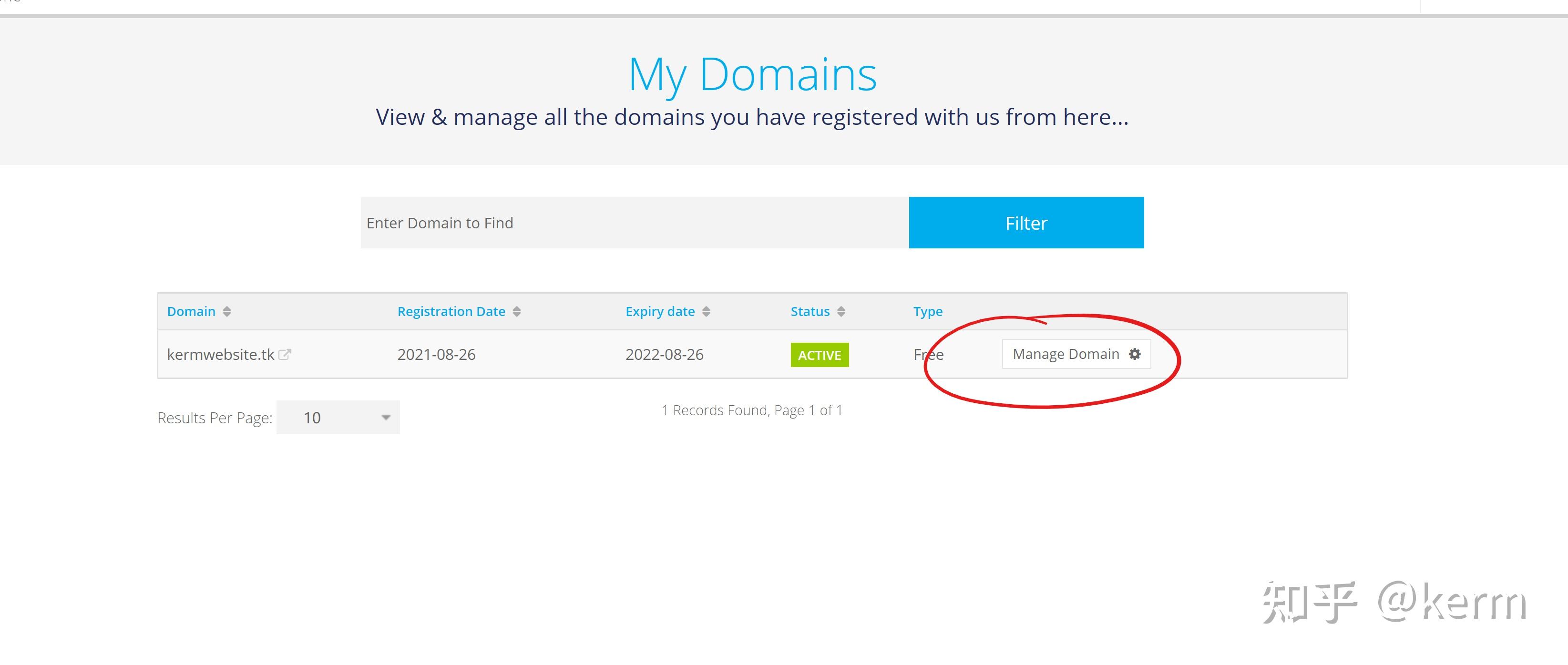 在freenom免费注册顶级域名，解析到dnspod，部署自动续期 - 知乎