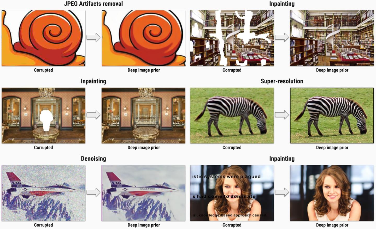 用CNN做图像重建：Deep Image Prior学习笔记 - 知乎