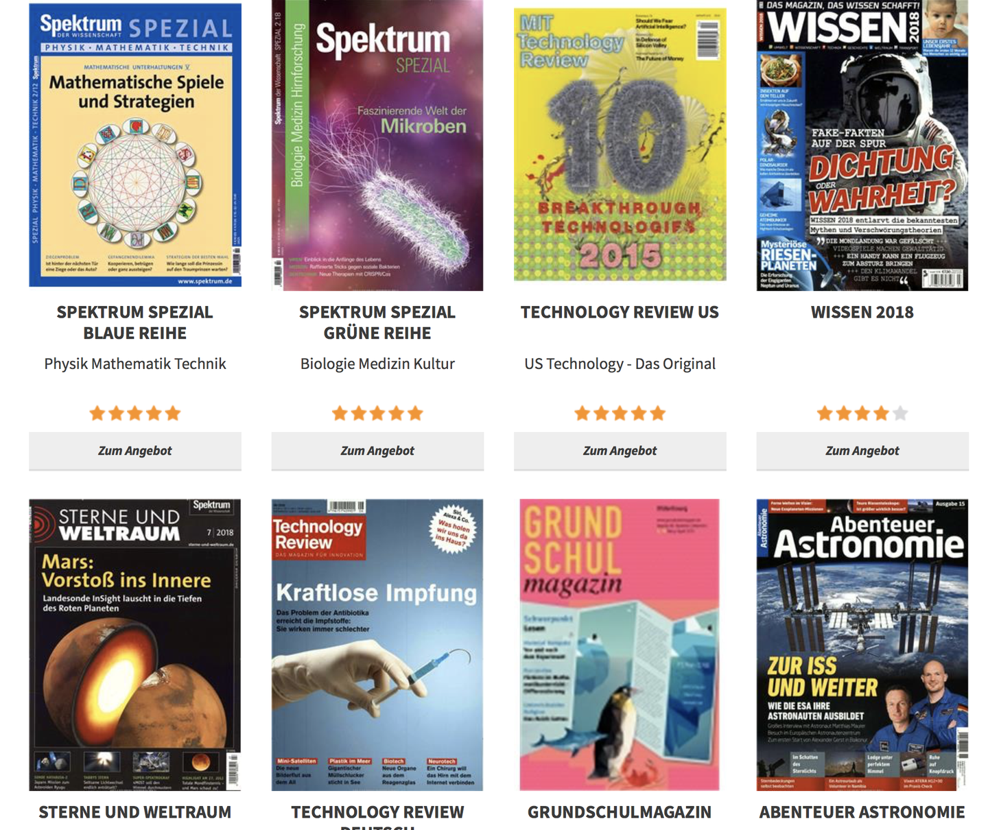 [Technik/Wissenschaftliche Magazine in Deutschland(1)] 在德国，人们都读哪些科普杂志 ...