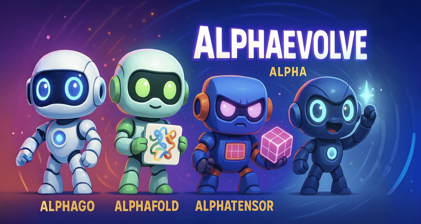 「AI进化论」：从AlphaGo到AlphaEvolve，谷歌AI如何实现从棋盘到代码的跨越式飞跃 - 知乎