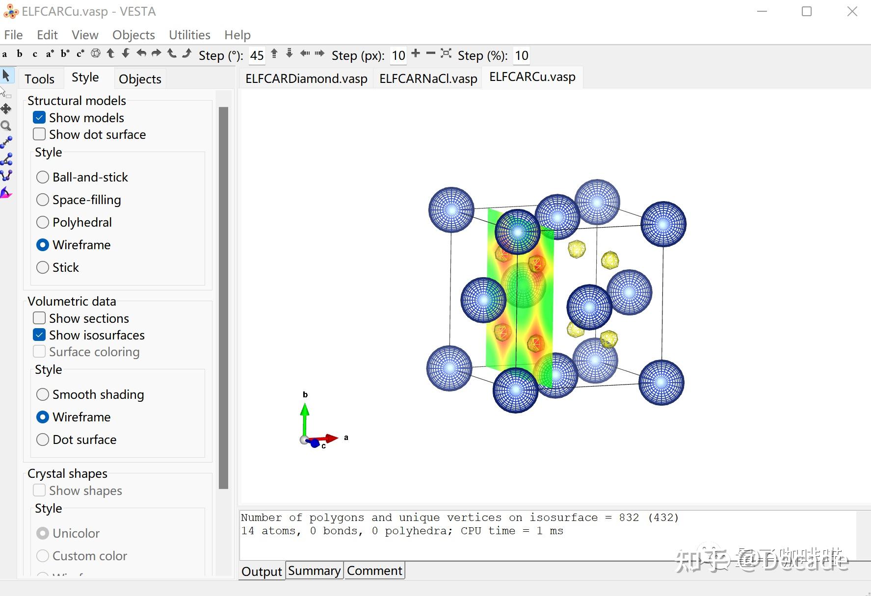 VASP从入门到入土：电子局域函数(ELF)的计算 - 知乎