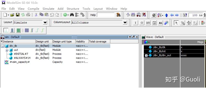 Modelsim仿真入门及testbench文件编写 - 知乎