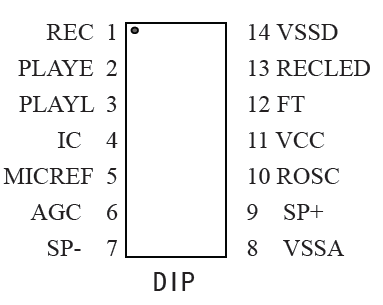 简单好用的ISD1820语音录放芯片 - 知乎