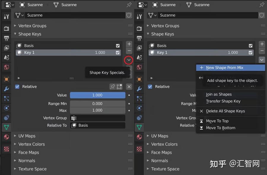 Blender Shape Keys简明教程 - 知乎