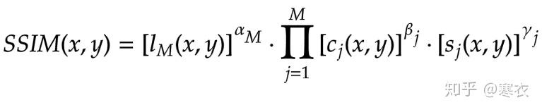 图像质量评价（四）：SSIM和MSSIM - 知乎