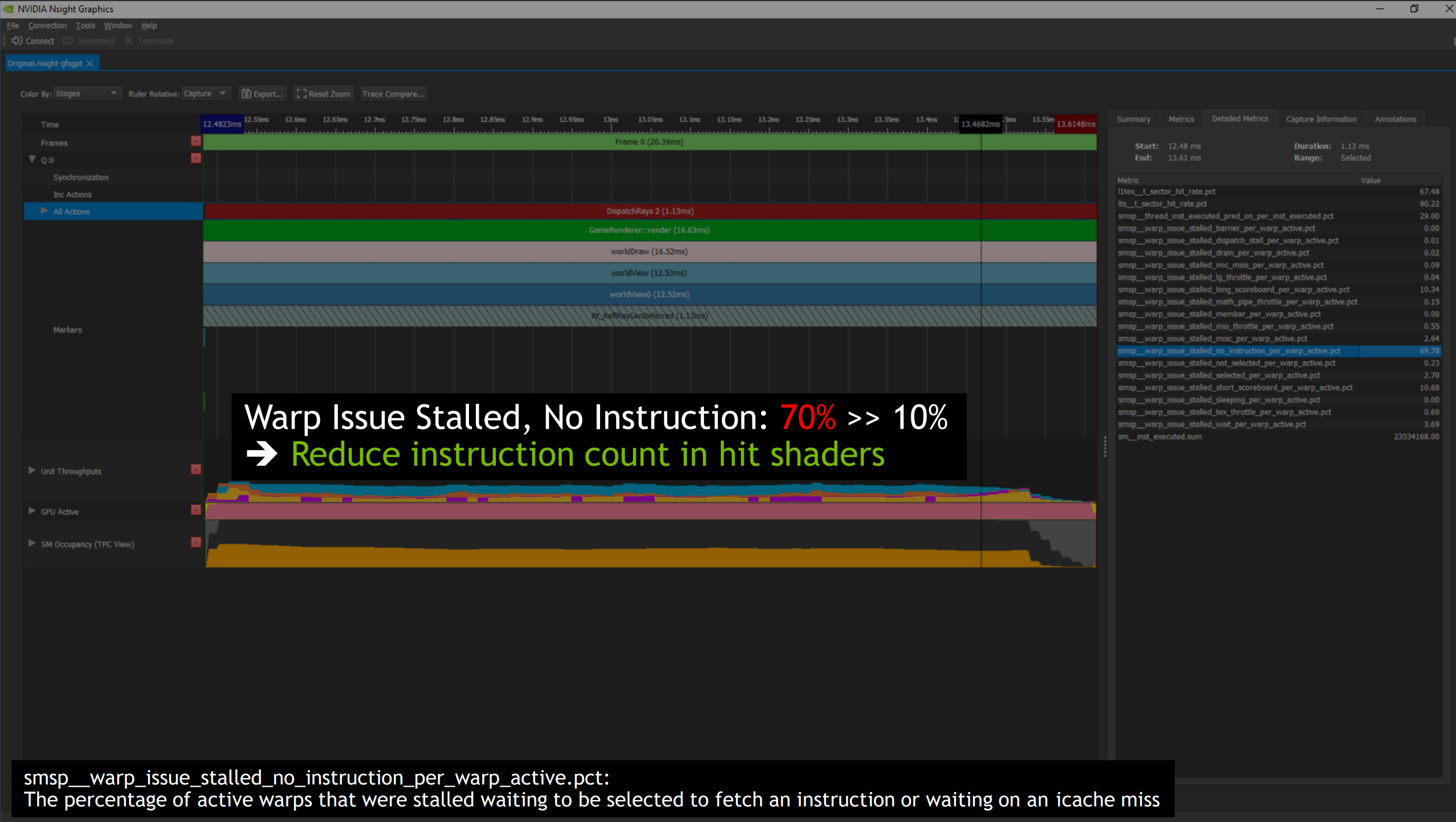 Optimizing DX12 GPU workloads using Nsight - GDC19 - 知乎