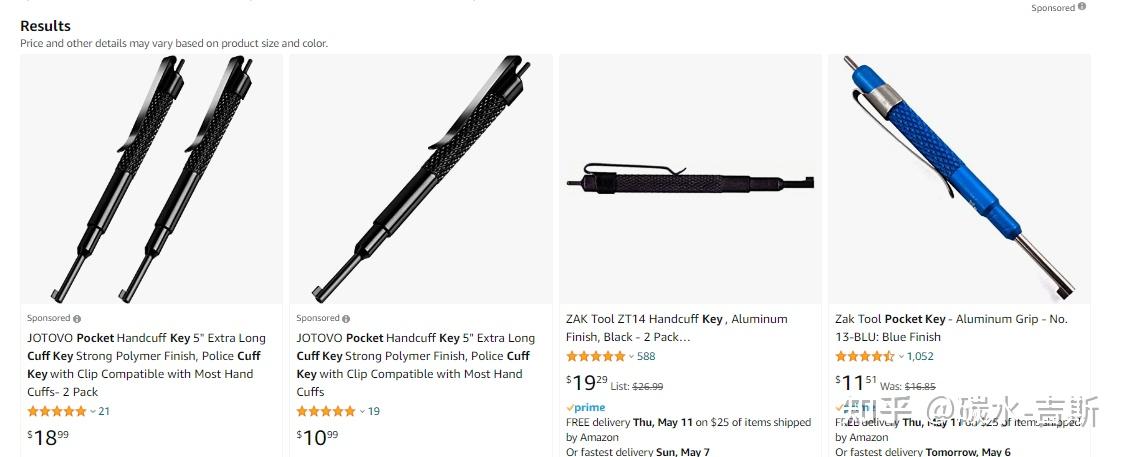 Pocket Cuff Key 市场初步调研 - 知乎