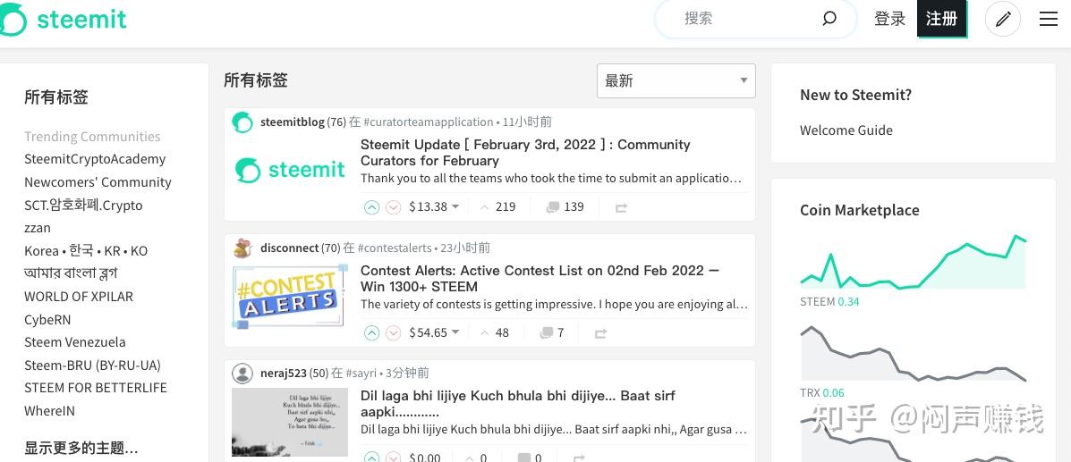 副业篇——Steemit是什么，如何依靠Steemit赚钱 - 知乎