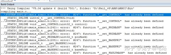 解决：在STM32的标准库上添加DSP库时error: #247 - 知乎