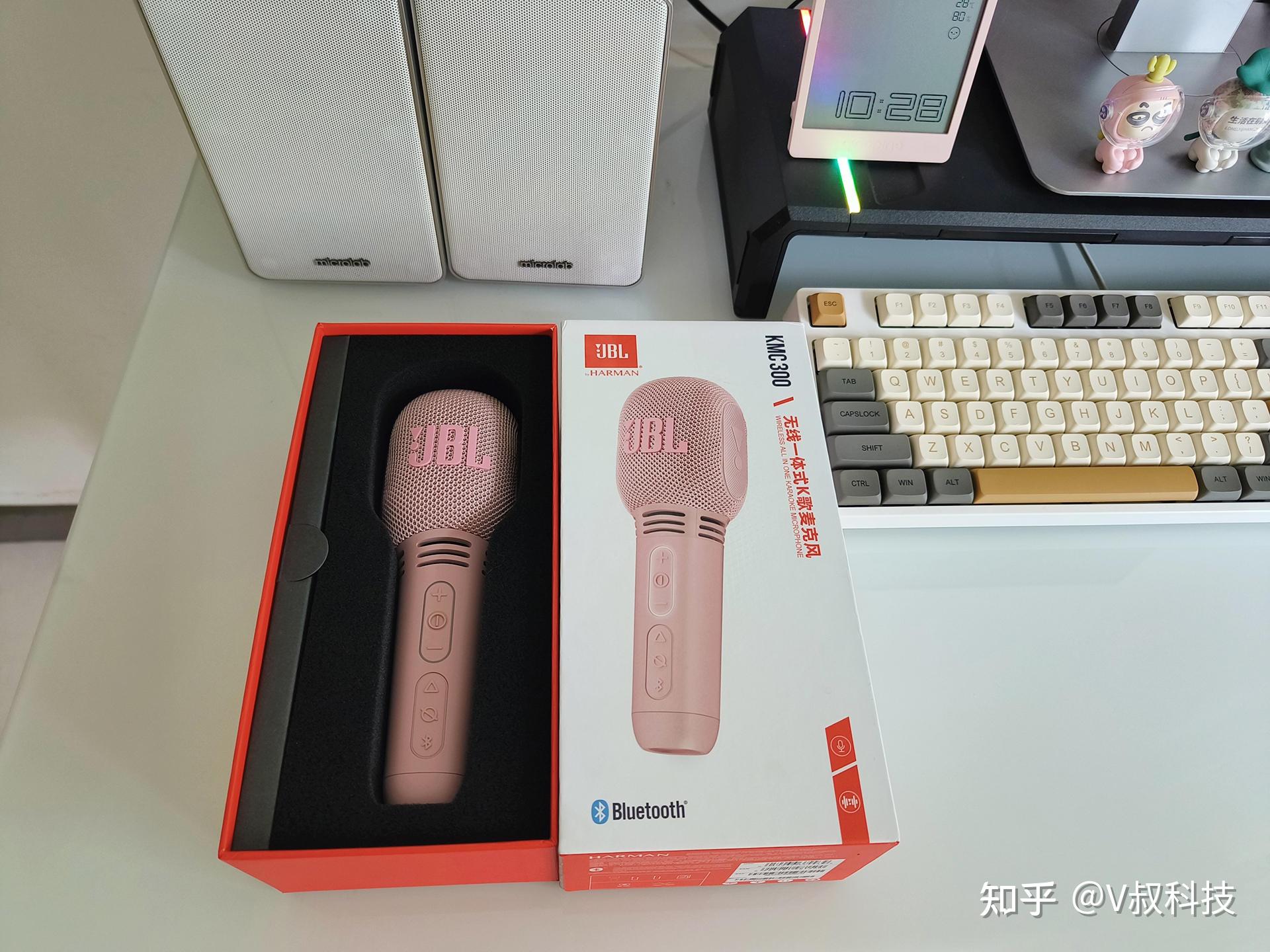 在家也能想唱就唱，KTV的感觉来了！JBL KMC300无线K歌麦克风体验！